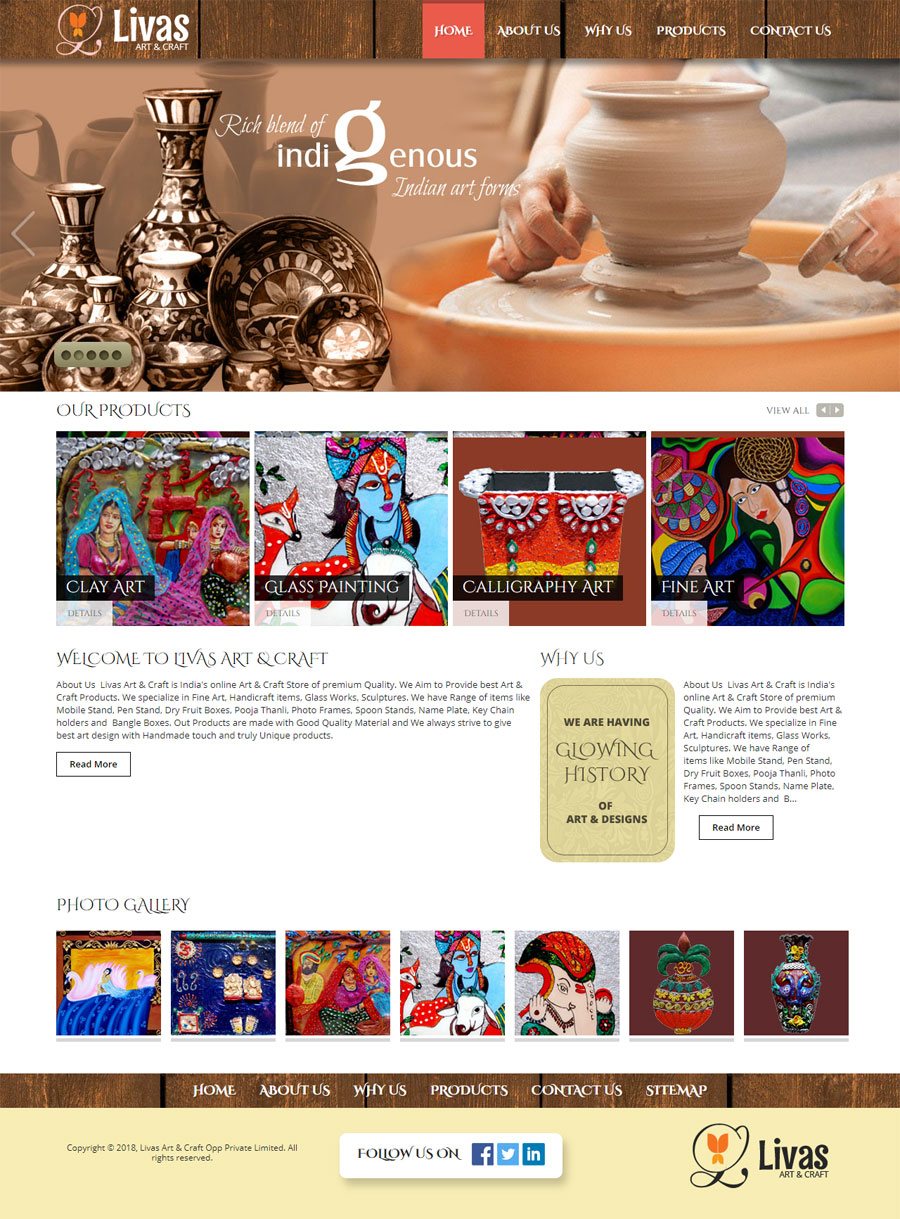 Top Art & Culture Web Design Portfolio | View Best Art & Culture ...