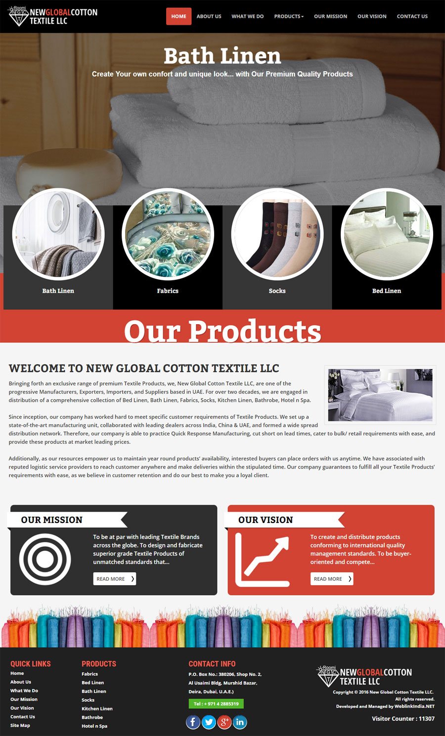 Top Textile & Fabric Web Design Portfolio | View Best Textile & Fabric ...