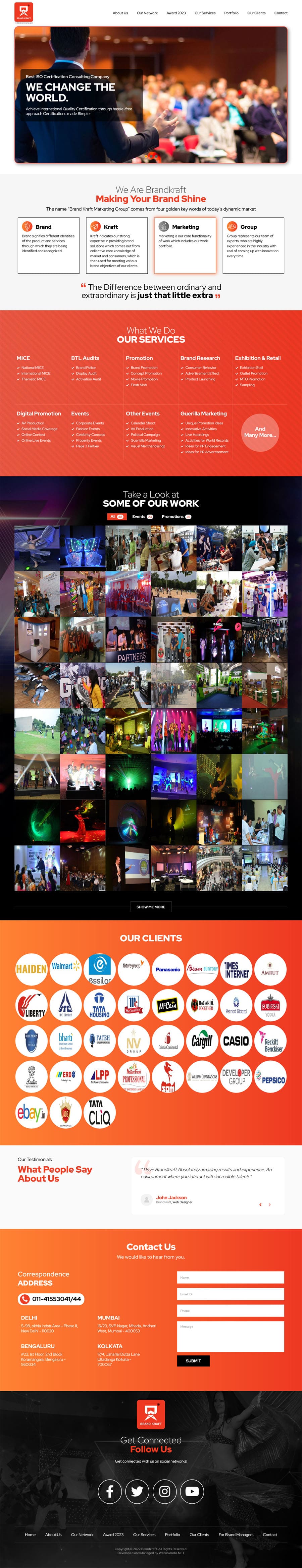 Entertainment web design Portfolio | Amazing Portfolio of Entertainment ...