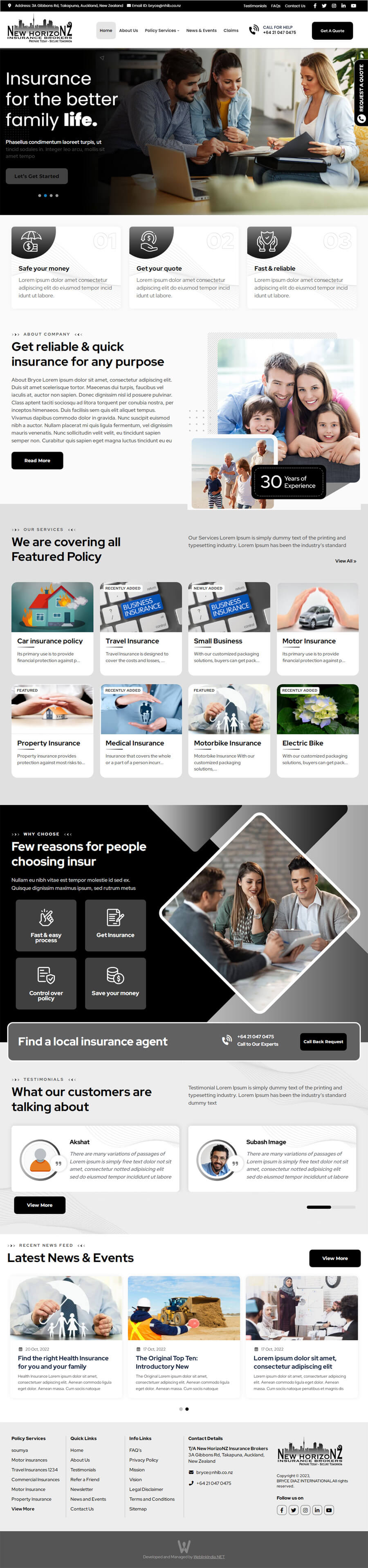 Industries We Serve - Design a Website According to Industry